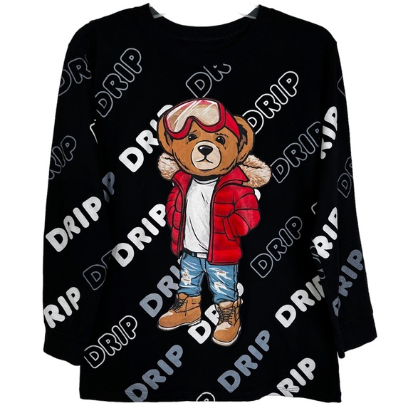 Bailey Apparel | Shirts & Tops | Bailey Apparel Drip Teddy Bear Long ...